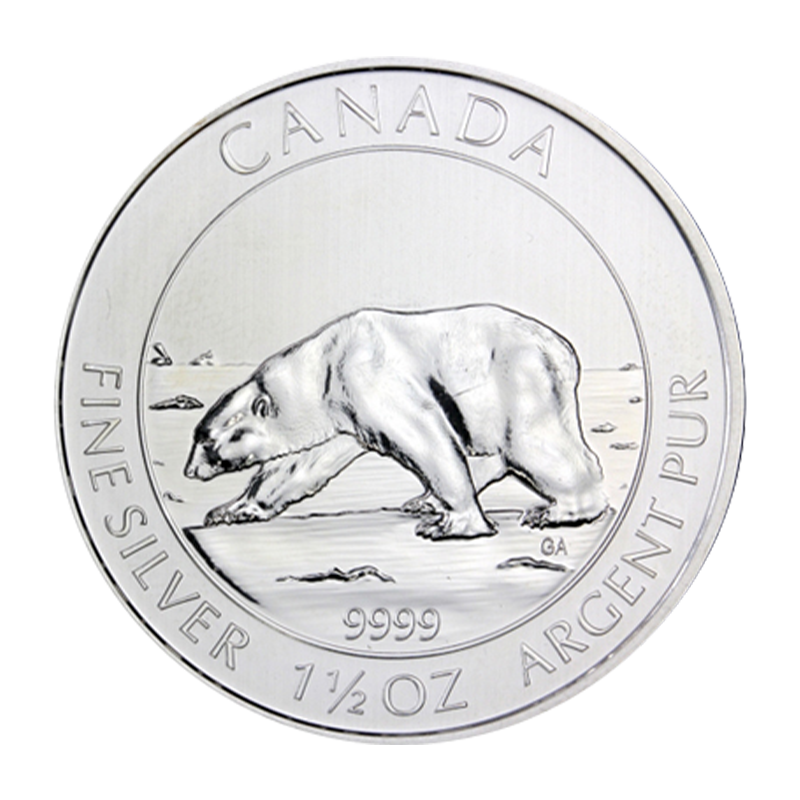 Kanada Polarbär 2013 - 1,5 oz Silbermünze .9999 *Sonderangebot*