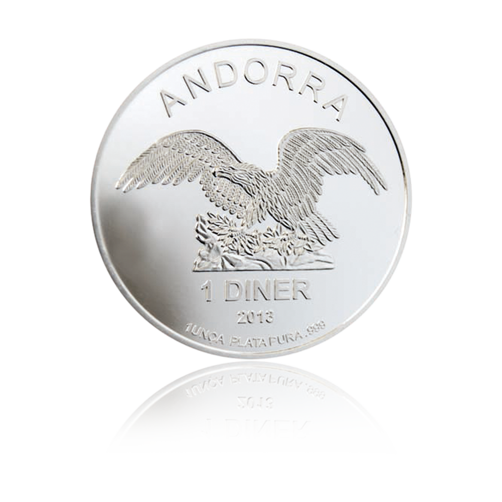 Andorra Eagle - 1 oz Silbermünze .999 *Sonderangebot*